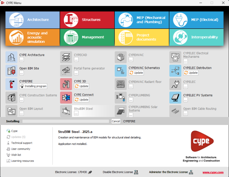 2025.b Version - CYPE