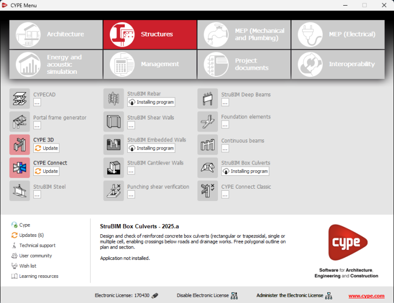 2025.b Version - CYPE