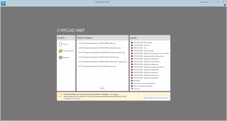 Versión 2025.b - CYPE