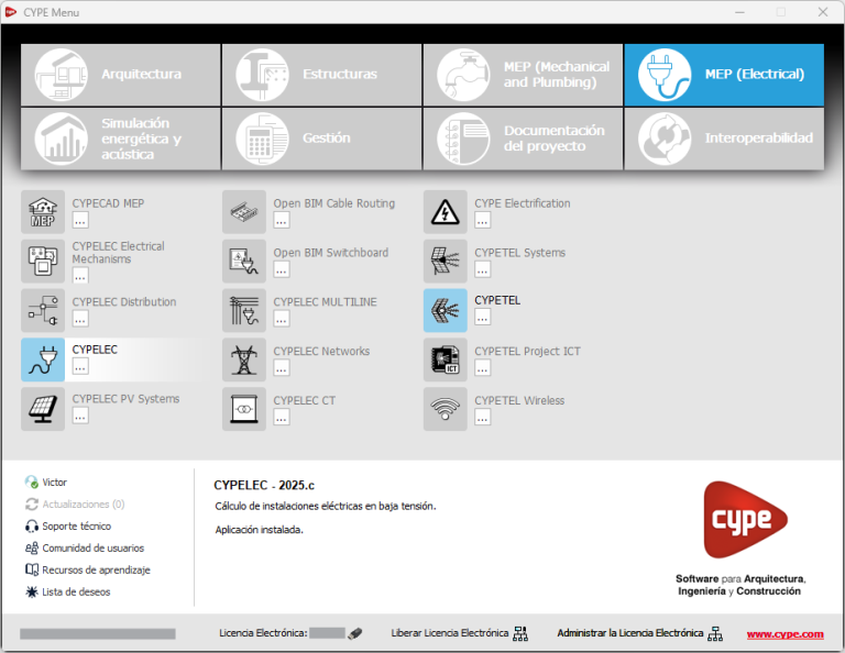 Versión 2025.c - CYPE