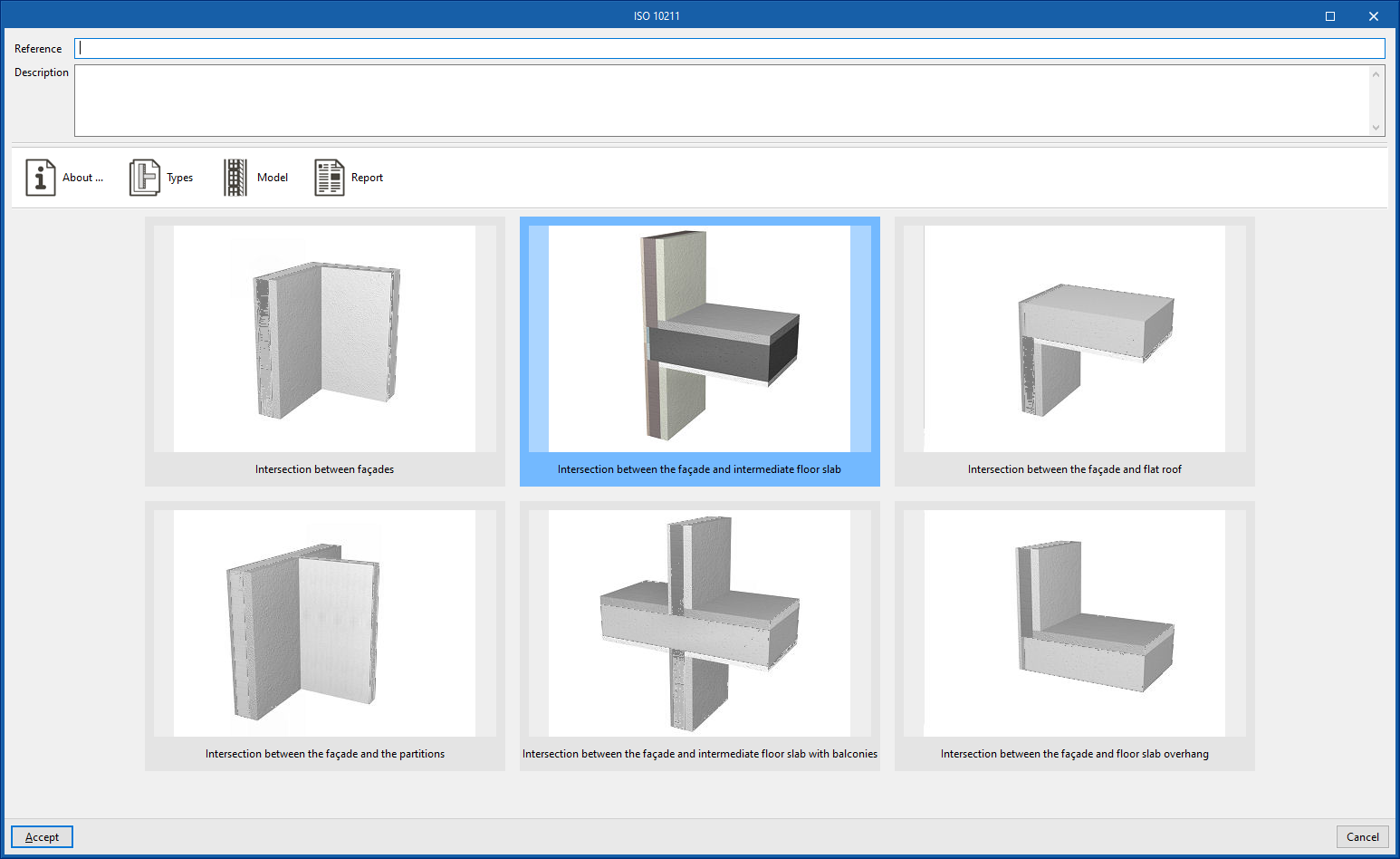 CYPETHERM LOADS - Thermal model. Library (linear thermal bridges) - CYPE
