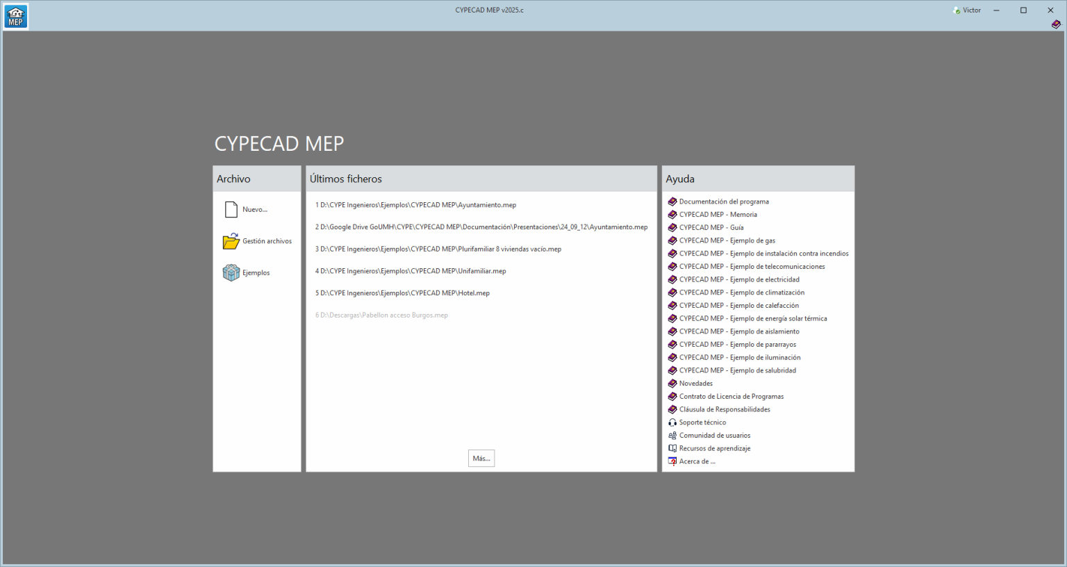 Versión 2025.c - CYPE