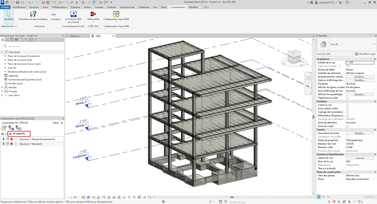 Plugin Open BIM - Revit archivos - CYPE