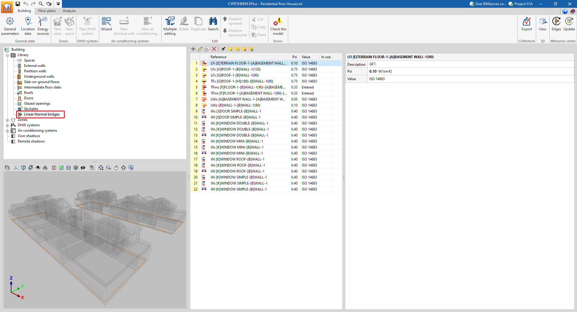 CYPETHERM EPlus - Library (IV) - CYPE