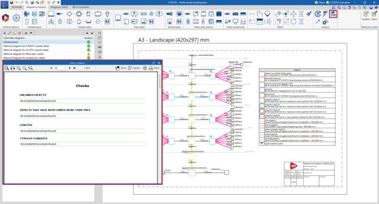 "Check correlation" tool - CYPE