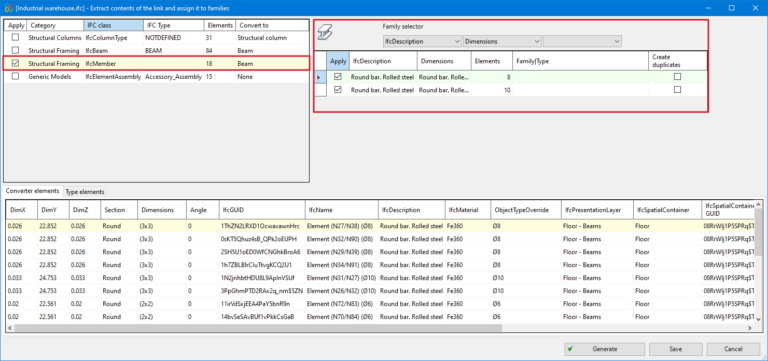 Plugin Open BIM - Revit archivos - CYPE