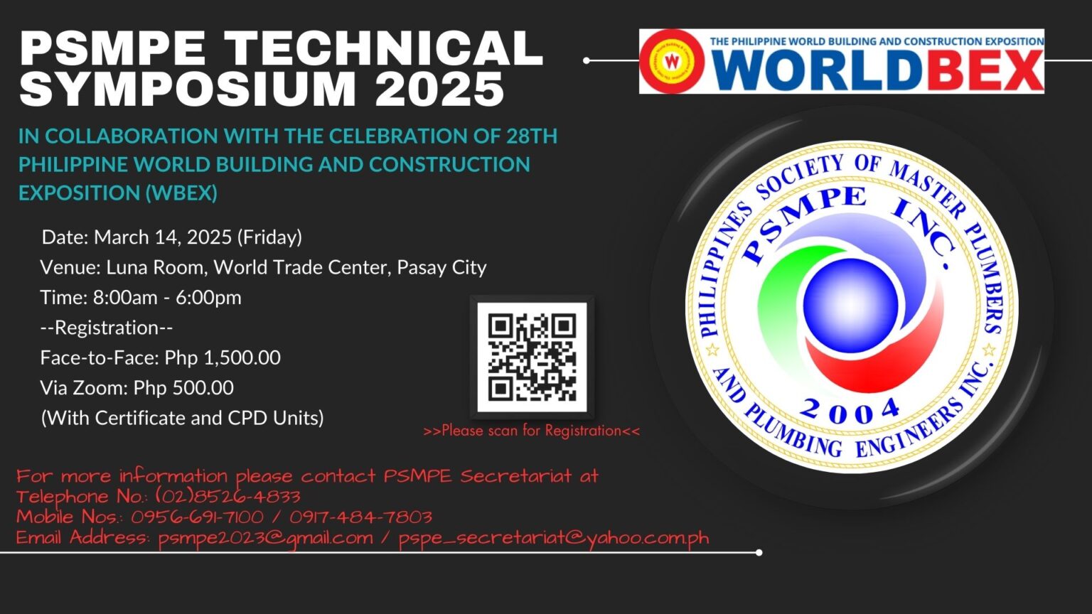 PSMPE TECHNICAL SYMPOSIUM 2025 - CYPE
