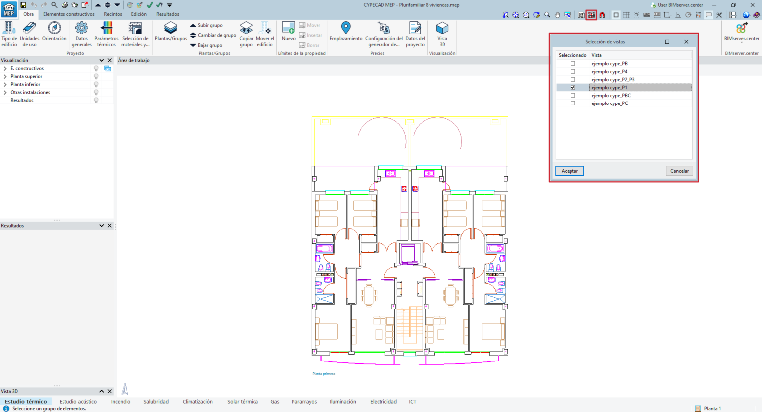 CYPECAD MEP - Inicio
