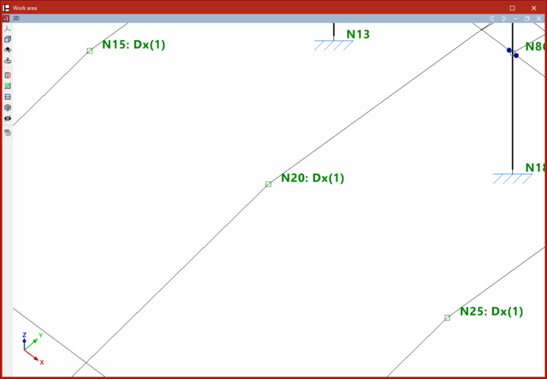 CYPE 3D - Ligaduras (nudos) - CYPE