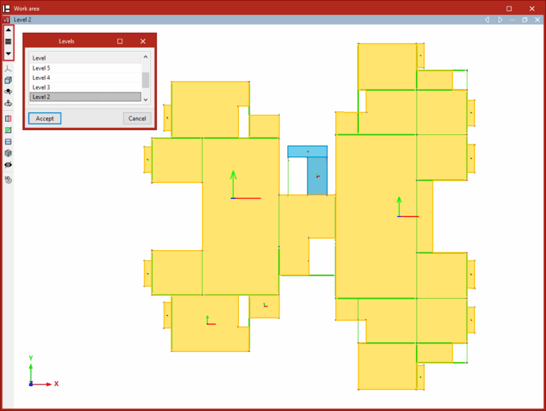 CYPE 3D - Vistas por niveles - CYPE