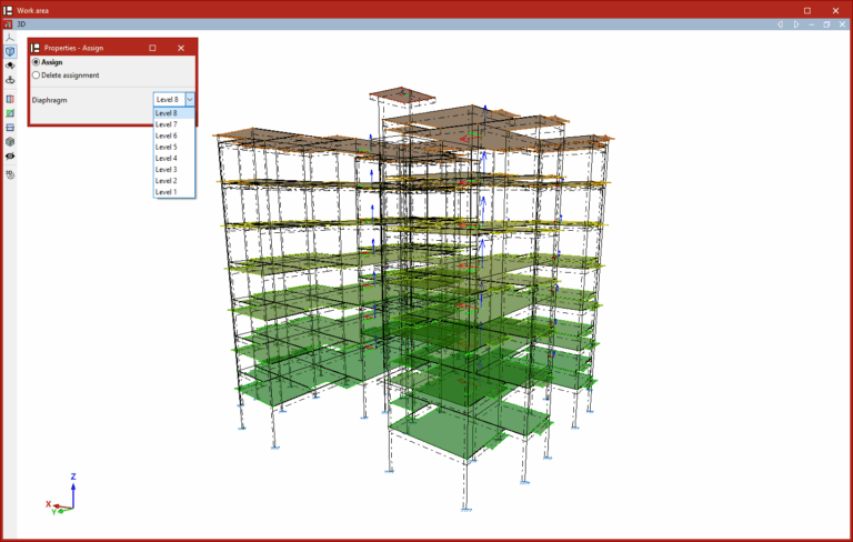 CYPE 3D - Diafragmas - CYPE